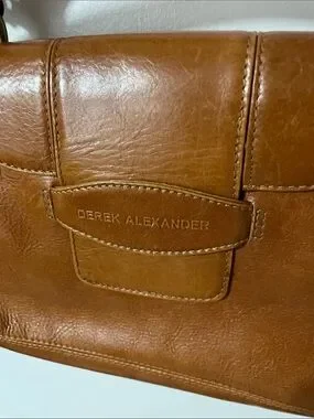 Derek Alexander | Bags | Derek Alexander Cognac Colour Leather ...